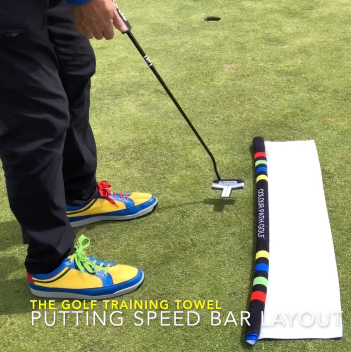 The Golf Training Towel – COLOUR PATH GOLF